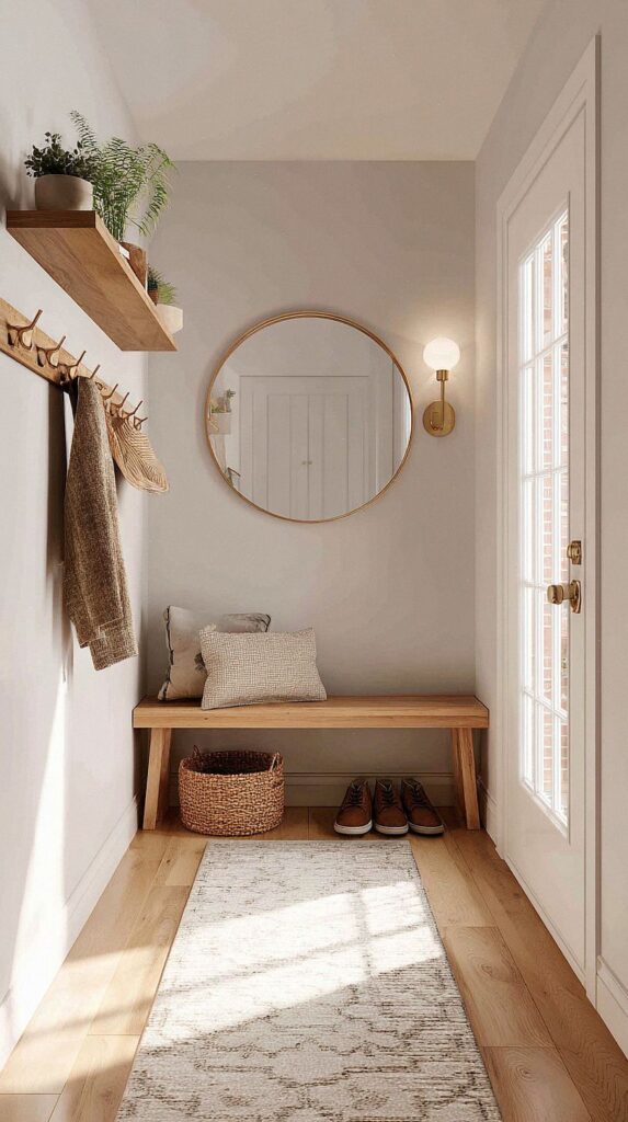 How to Transform a Narrow Entryway into a Warm and Functional Welcome ...