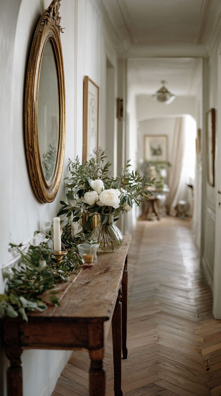 How to Style a French Hallway With Effortless Elegance – HomePureDecor