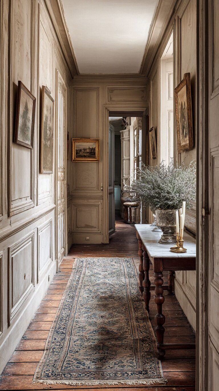 How to Style a French Hallway With Effortless Elegance – HomePureDecor