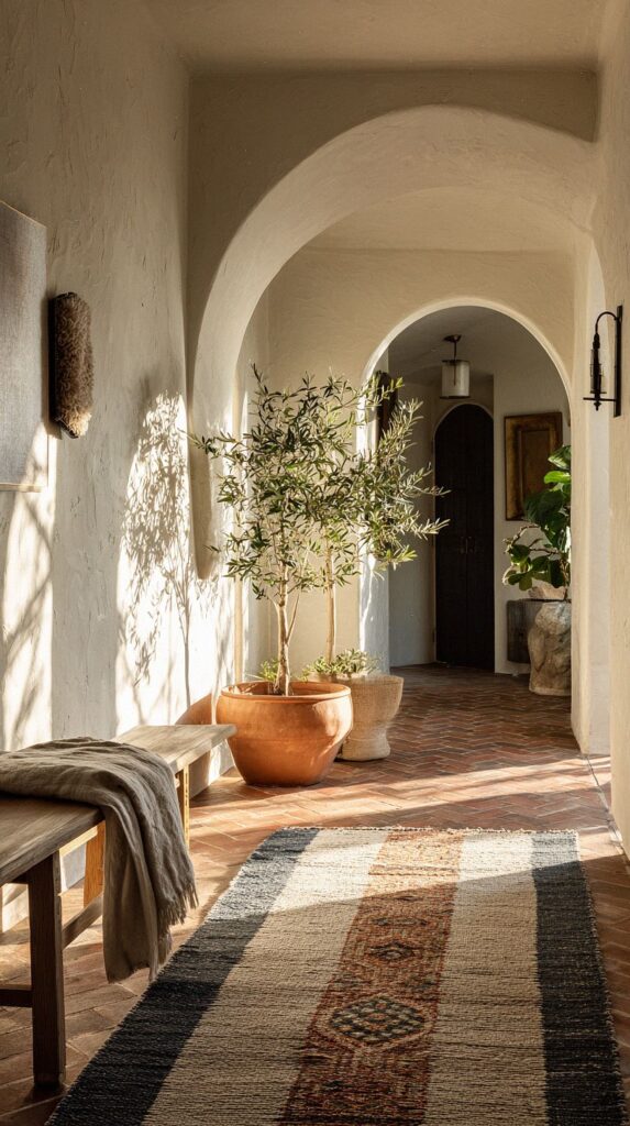 How to Create a Charming Mediterranean Hallway for a Warm, Welcoming ...