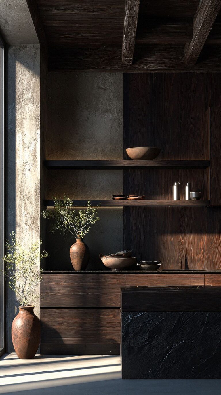 20 Stunning Dark Kitchen Ideas for Modern Dramatic Homes – HomePureDecor