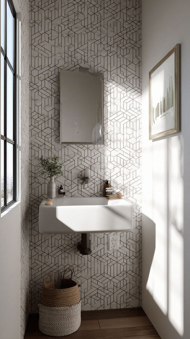 Designing a Half Bathroom That Feels Stylish, Not Small – HomePureDecor
