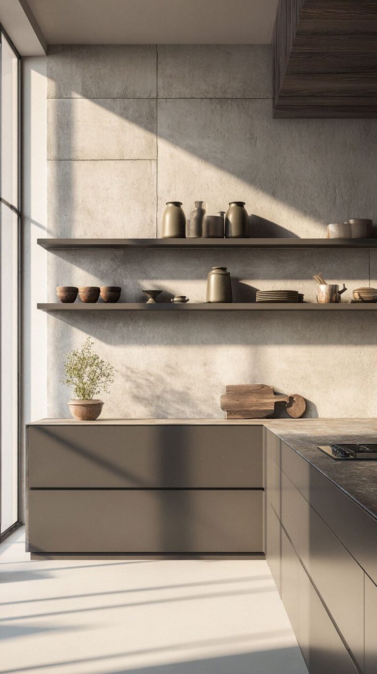 Designing a Minimal Kitchen That Feels Warm, Clean, and Functional ...