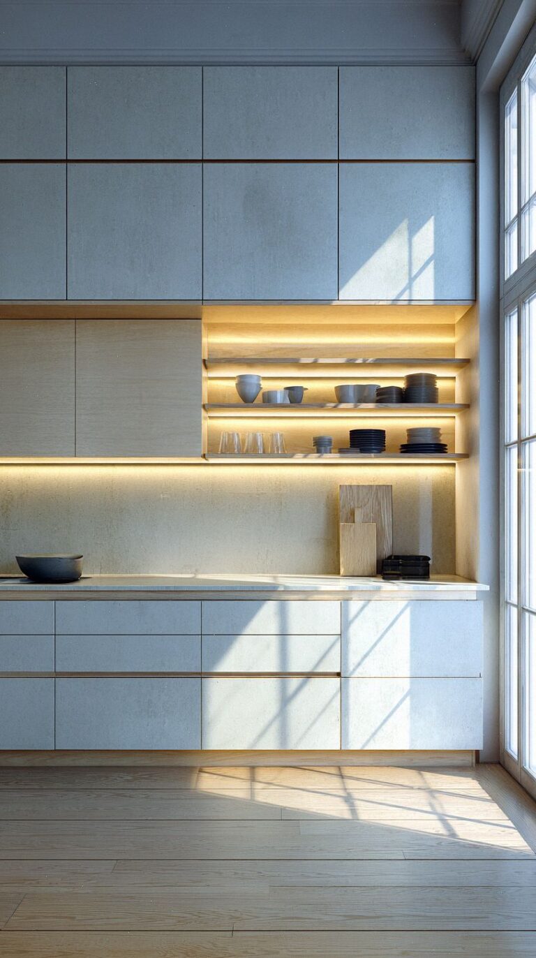 Designing a Minimal Kitchen That Feels Warm, Clean, and Functional ...