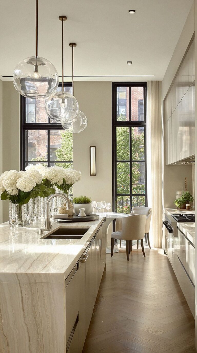 A Guide to Creating a Modern Chic Kitchen With Polished Details ...
