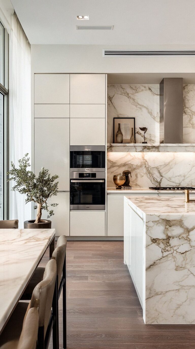 A Guide to Creating a Modern Chic Kitchen With Polished Details ...