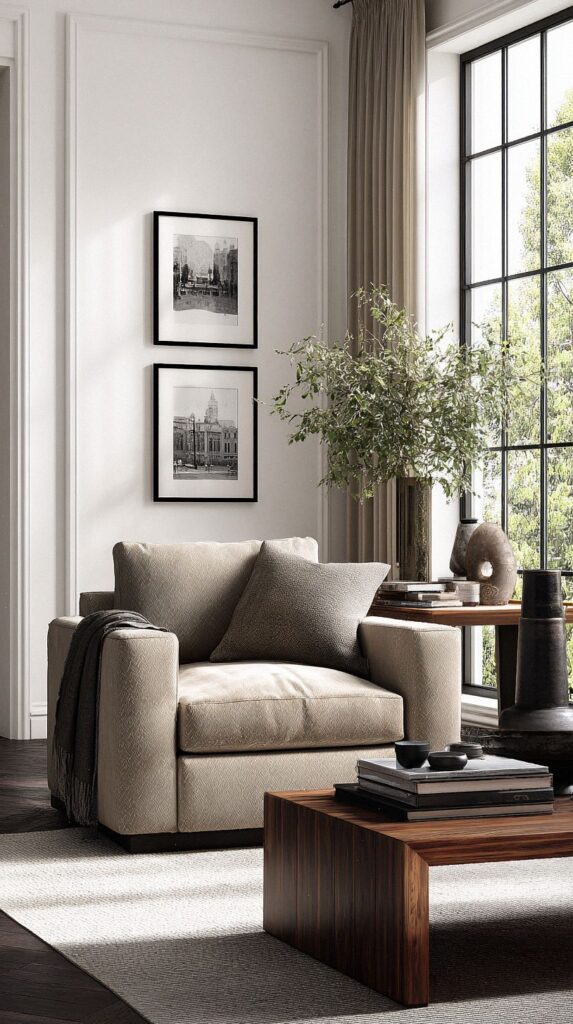 How to Design an RH-Inspired Living Room With Timeless, Elevated Style ...