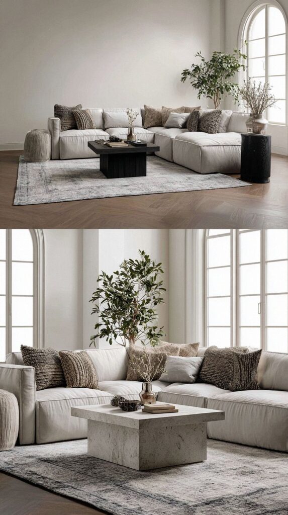 How to Design an RH-Inspired Living Room With Timeless, Elevated Style ...