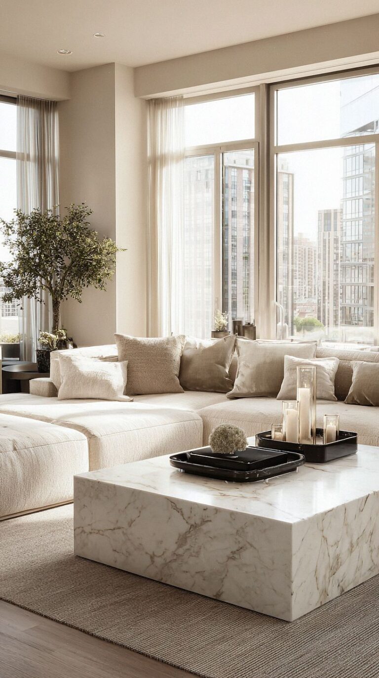 How to Design an RH-Inspired Living Room With Timeless, Elevated Style ...