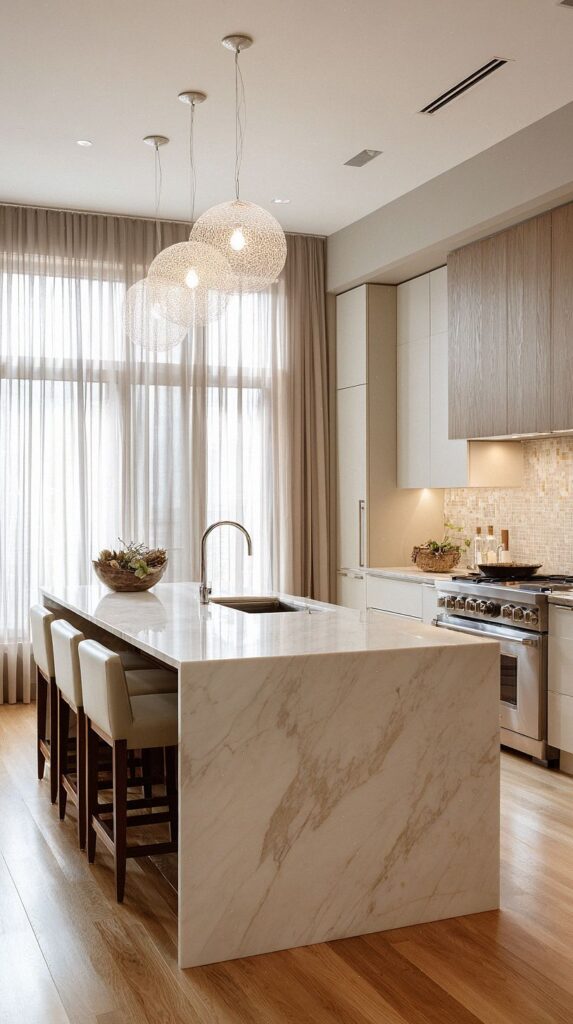 How to Style a Transitional Modern Kitchen That Feels Balanced and ...